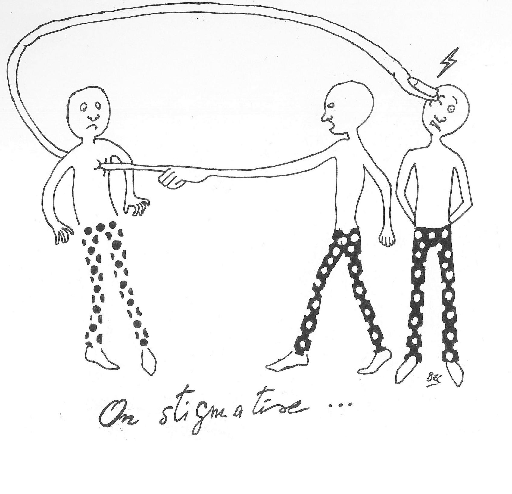 Peinture On stigmatise