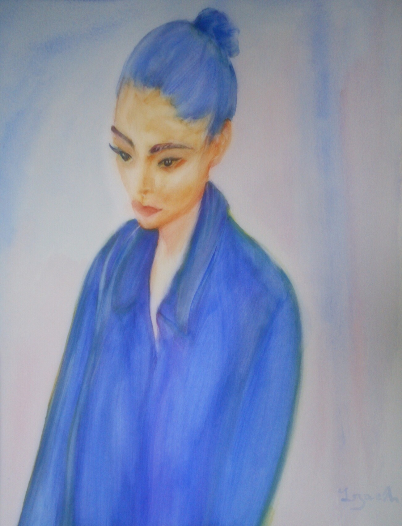 Peinture Petit chagrin d'été