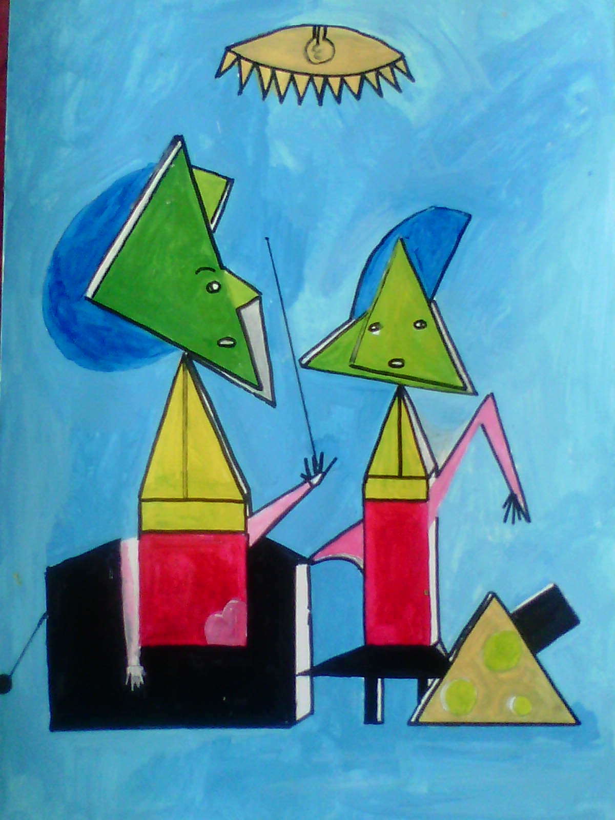 Peinture La trahison