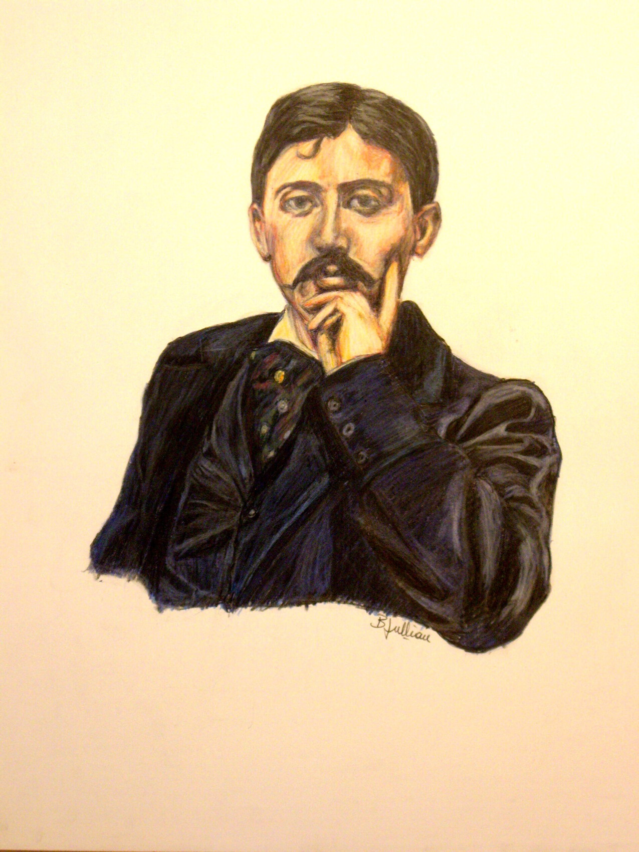 Dessin MARCEL PROUST