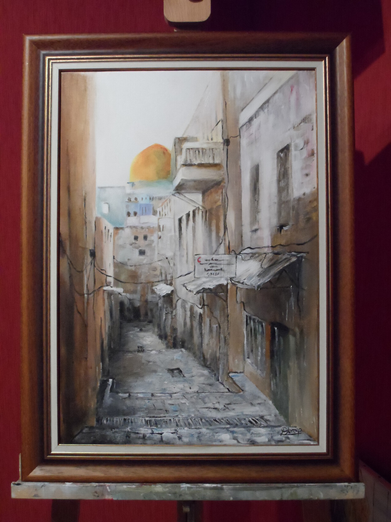Peinture rue de jerusalem