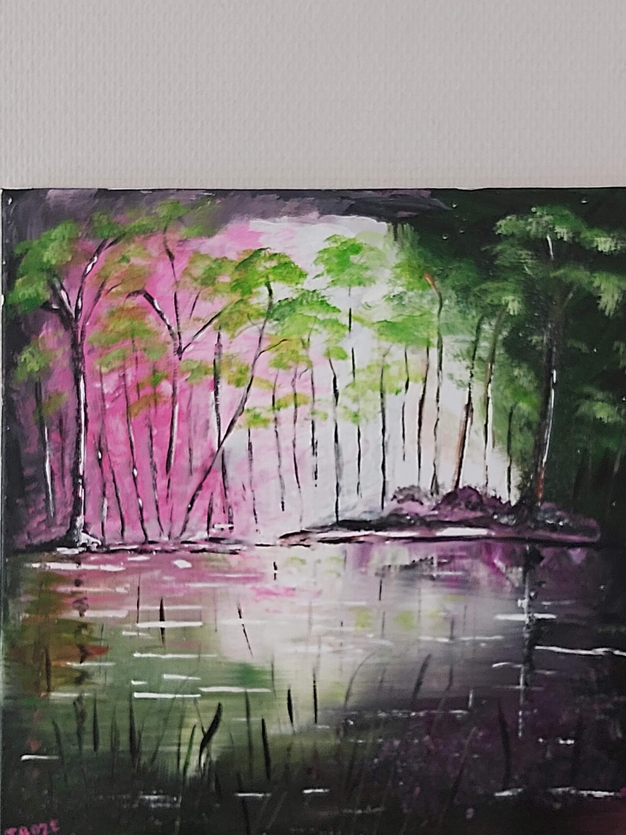 Peinture Paysage irrel