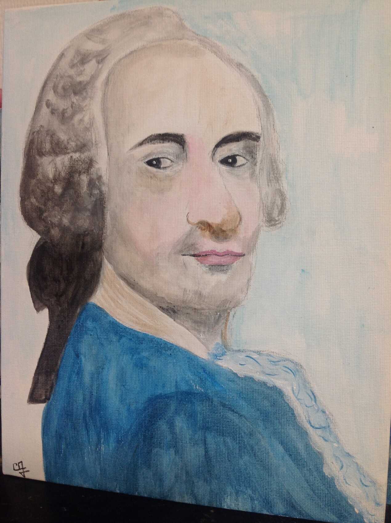 Peinture Autoportrait