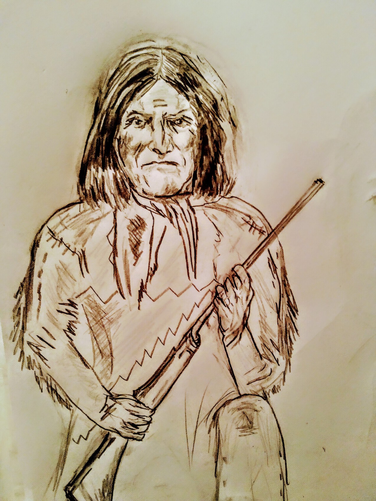 Dessin Chef, Apache