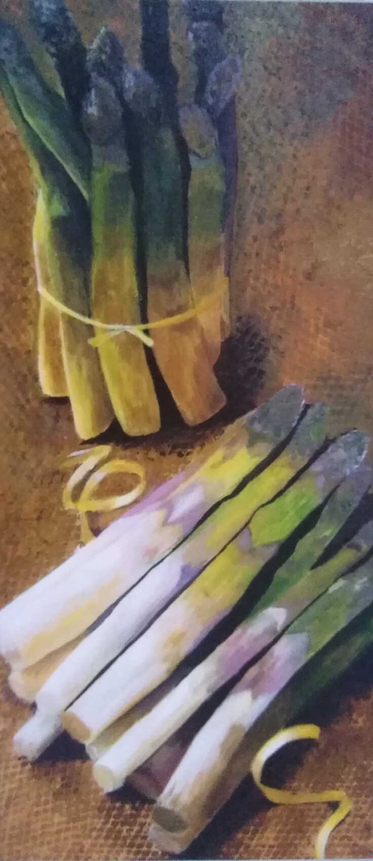 Peinture Ce n'est pas " des asperges"