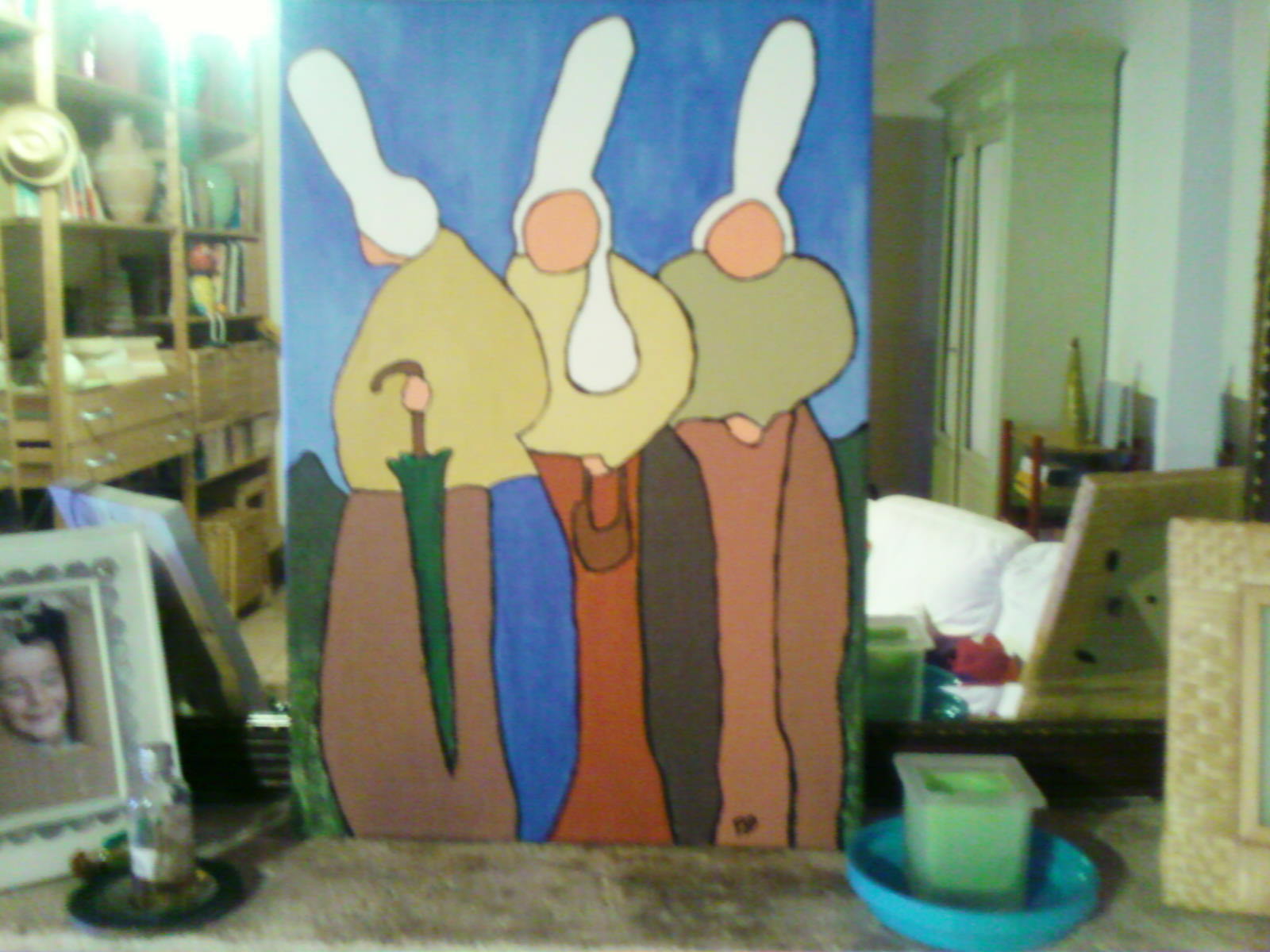 Peinture LES TROIS GRACES