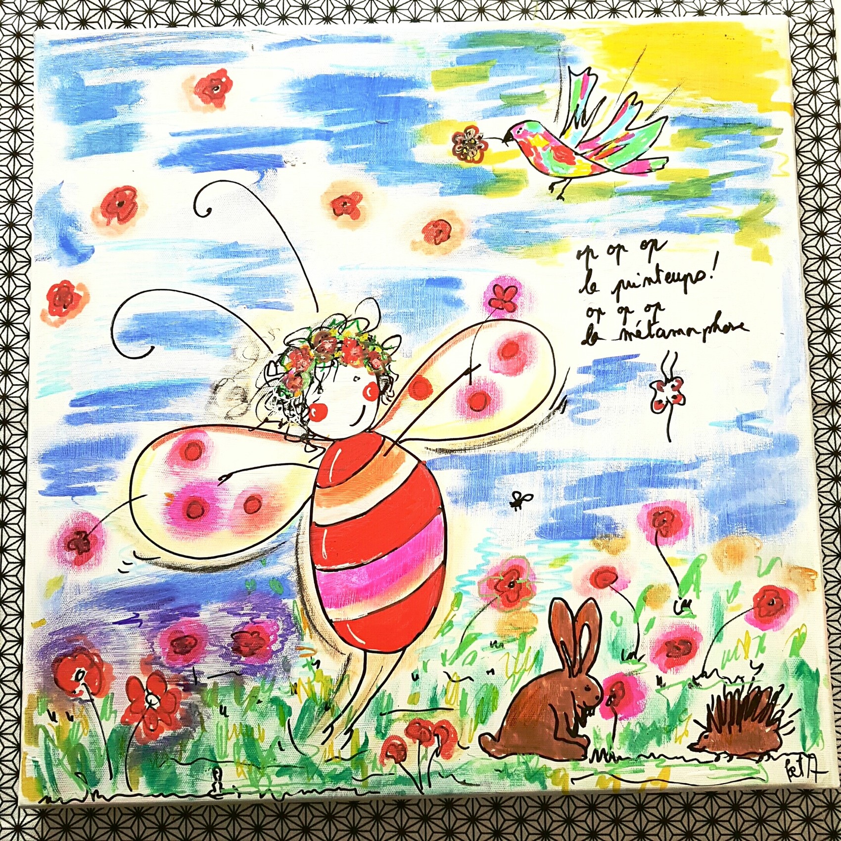 Dessin Le printemps