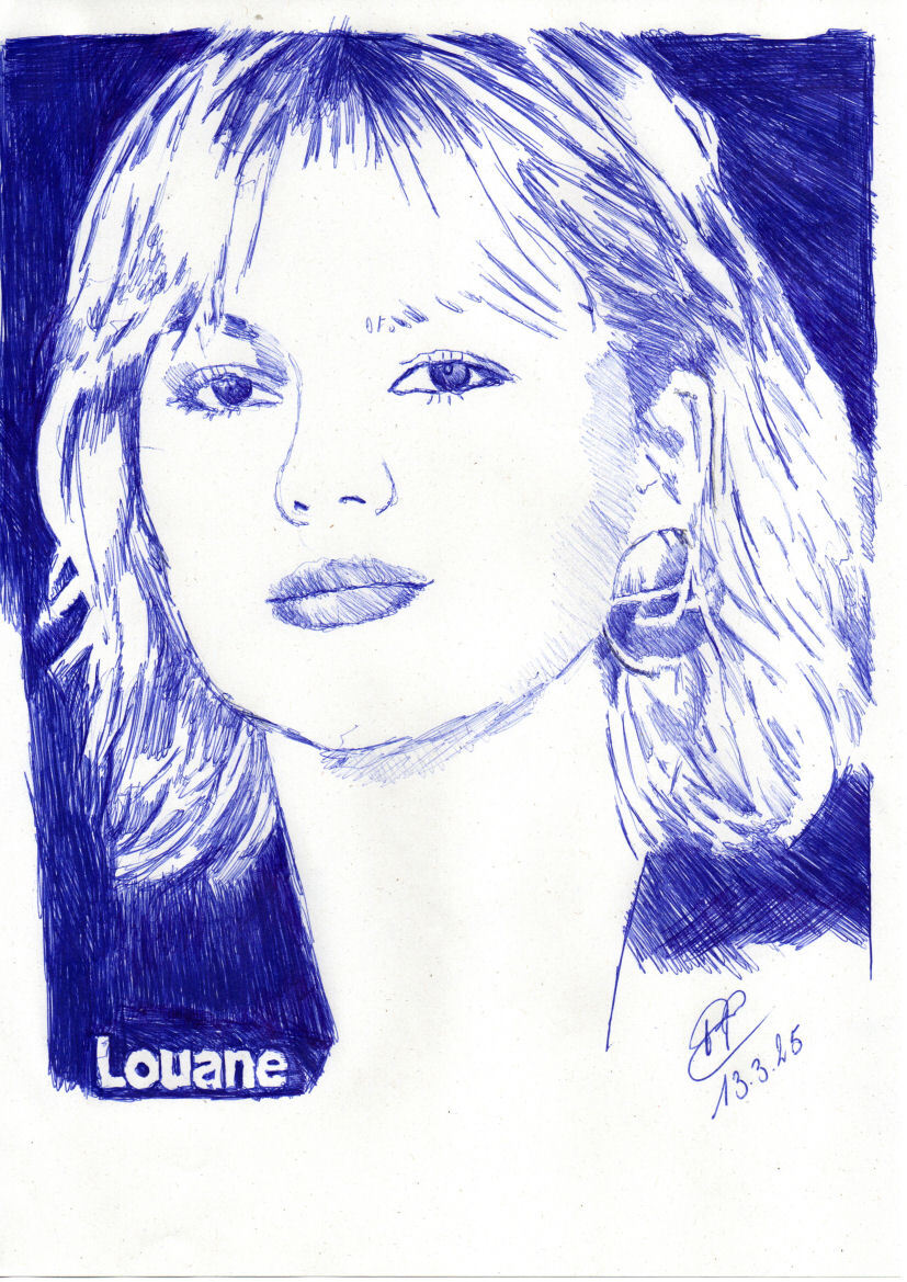Dessin Louane