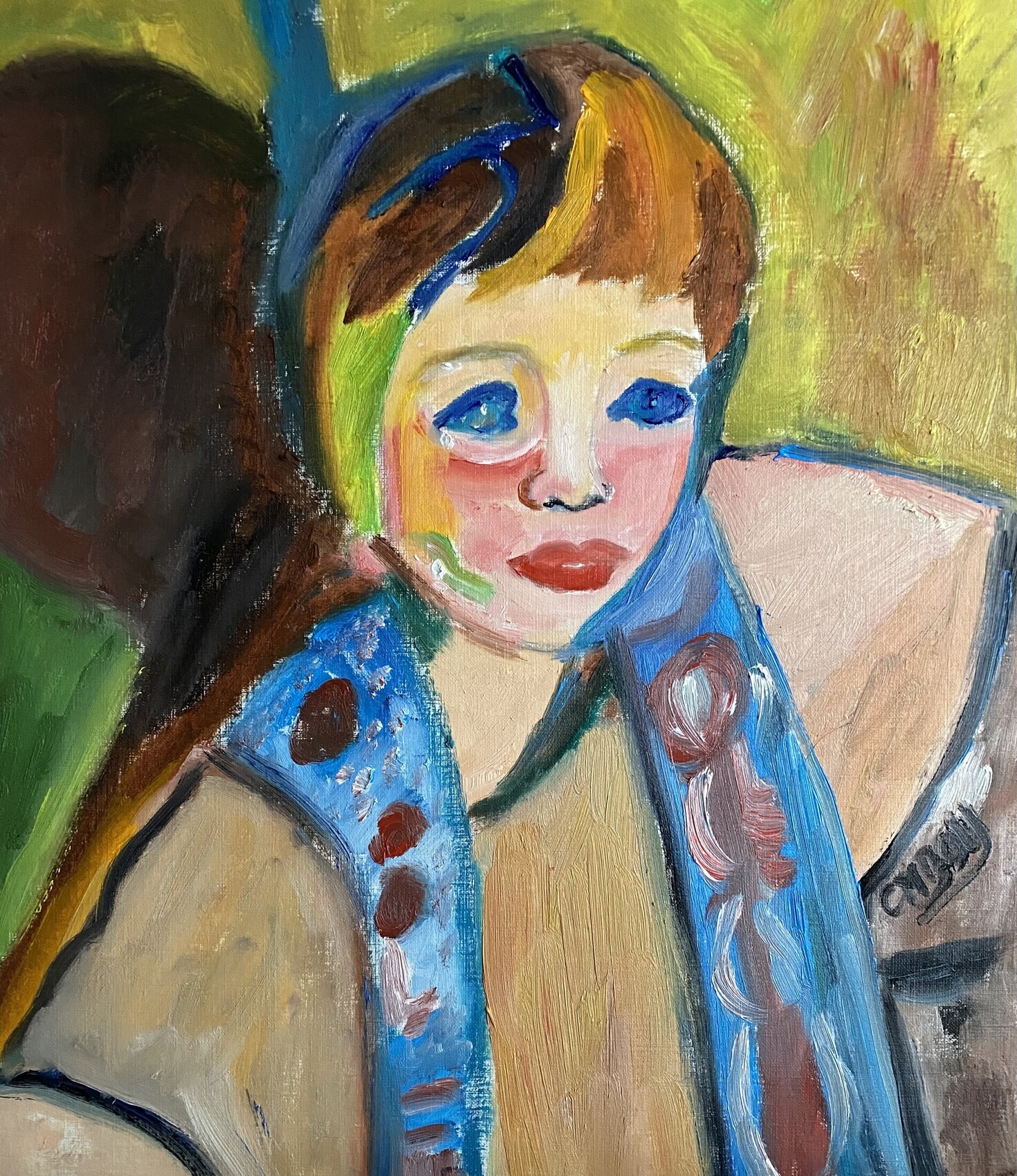 Peinture "Alice Neel"