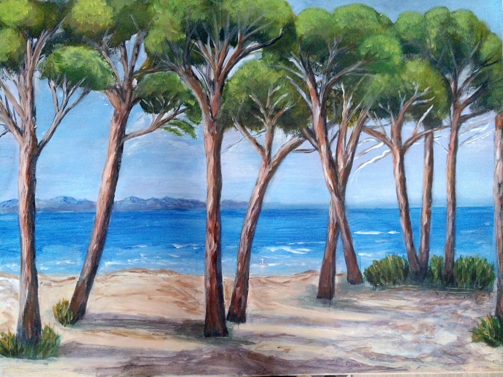 Peinture St Maxime