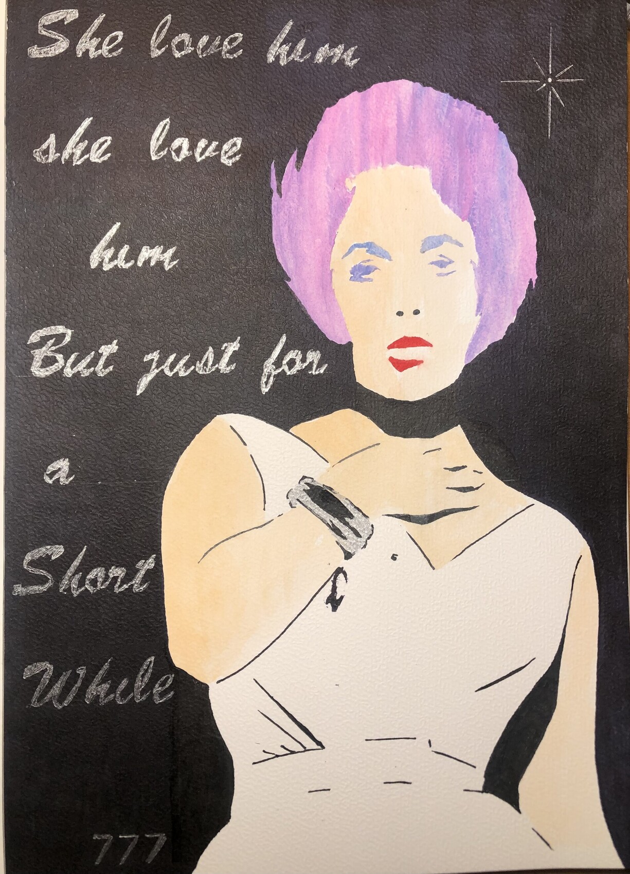 Peinture Just for a short while