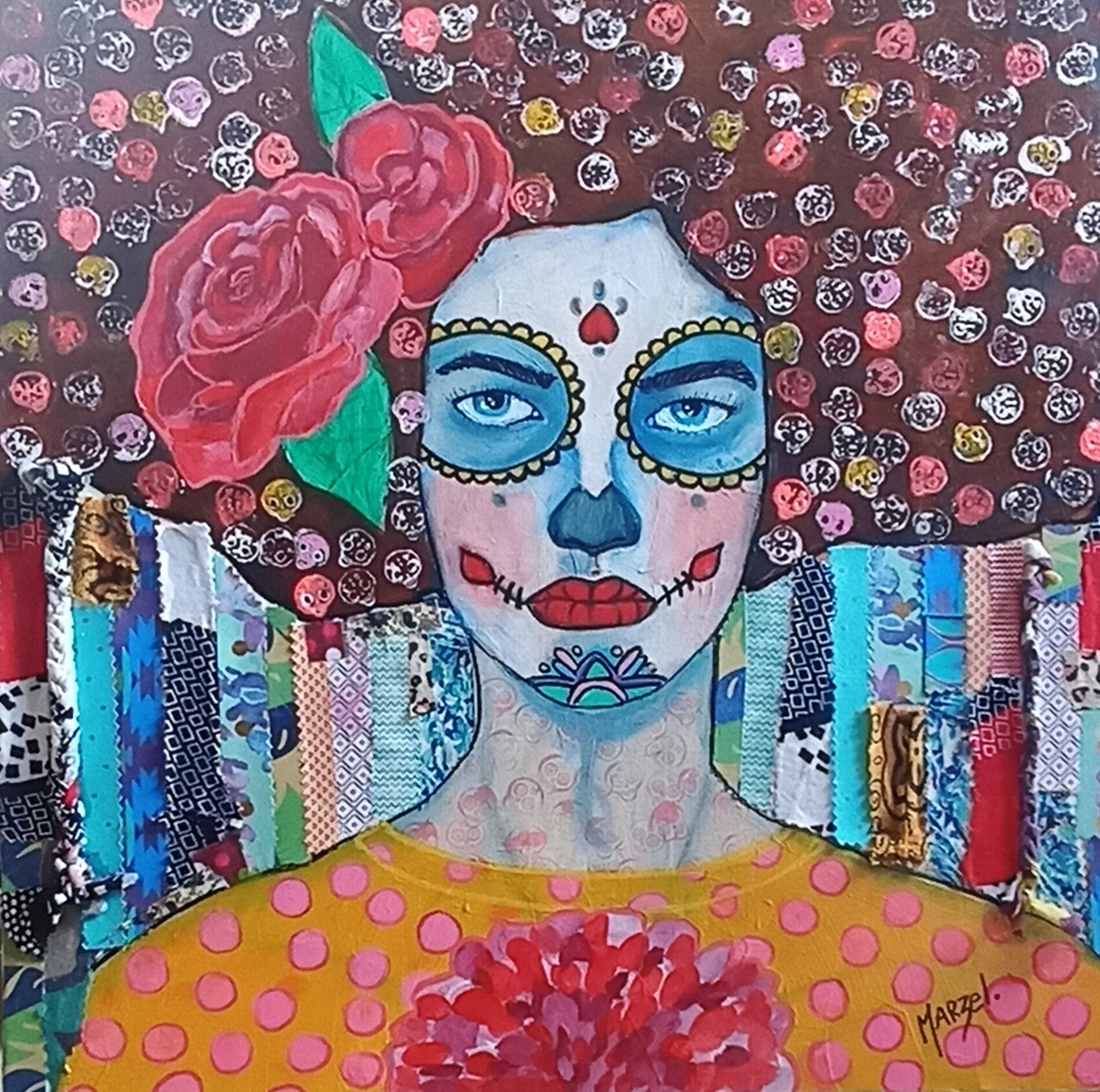 Peinture la catrina