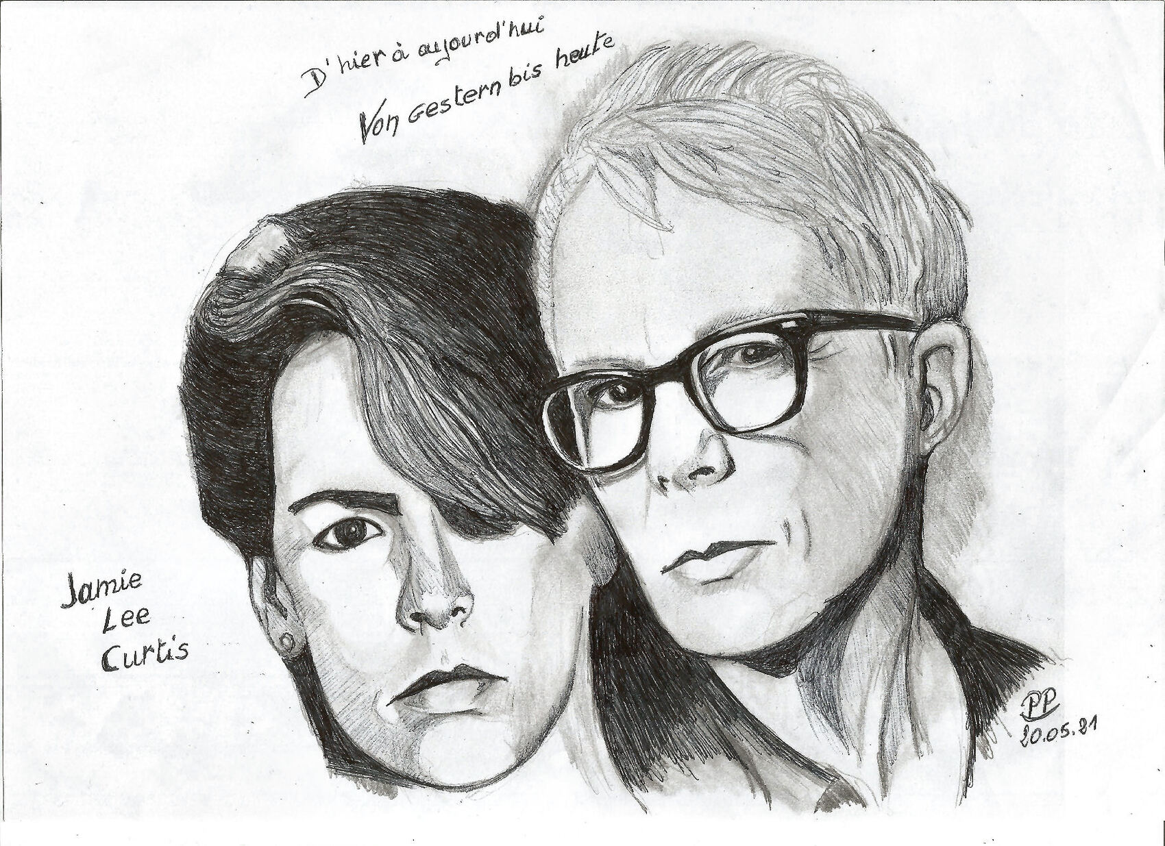 Dessin Jamies lee curtis
