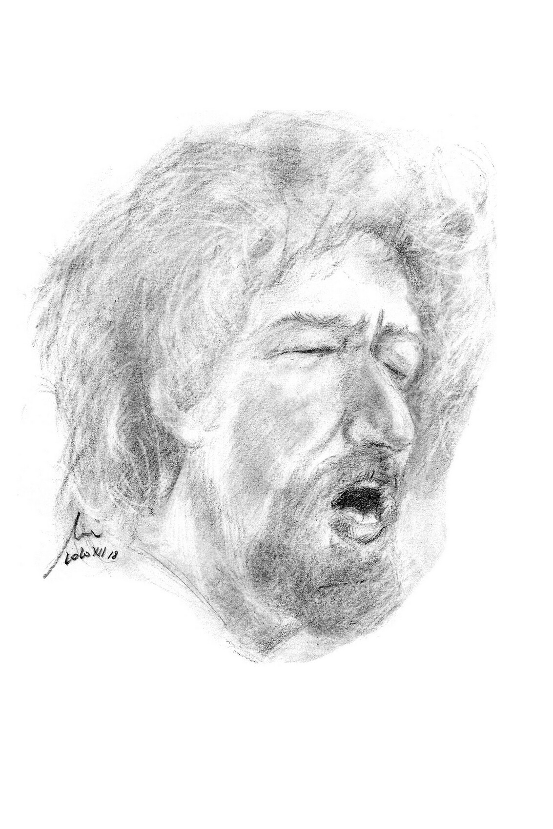 Dessin Luke Kelly