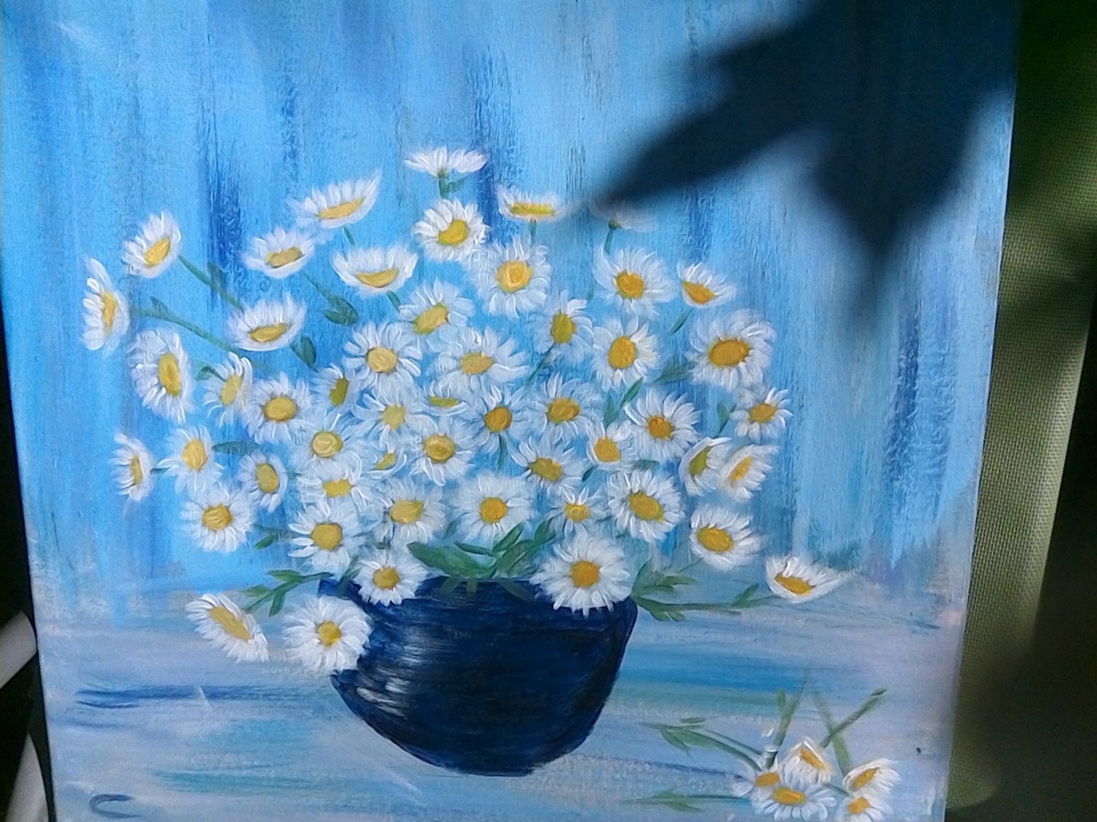 Peinture marguerites