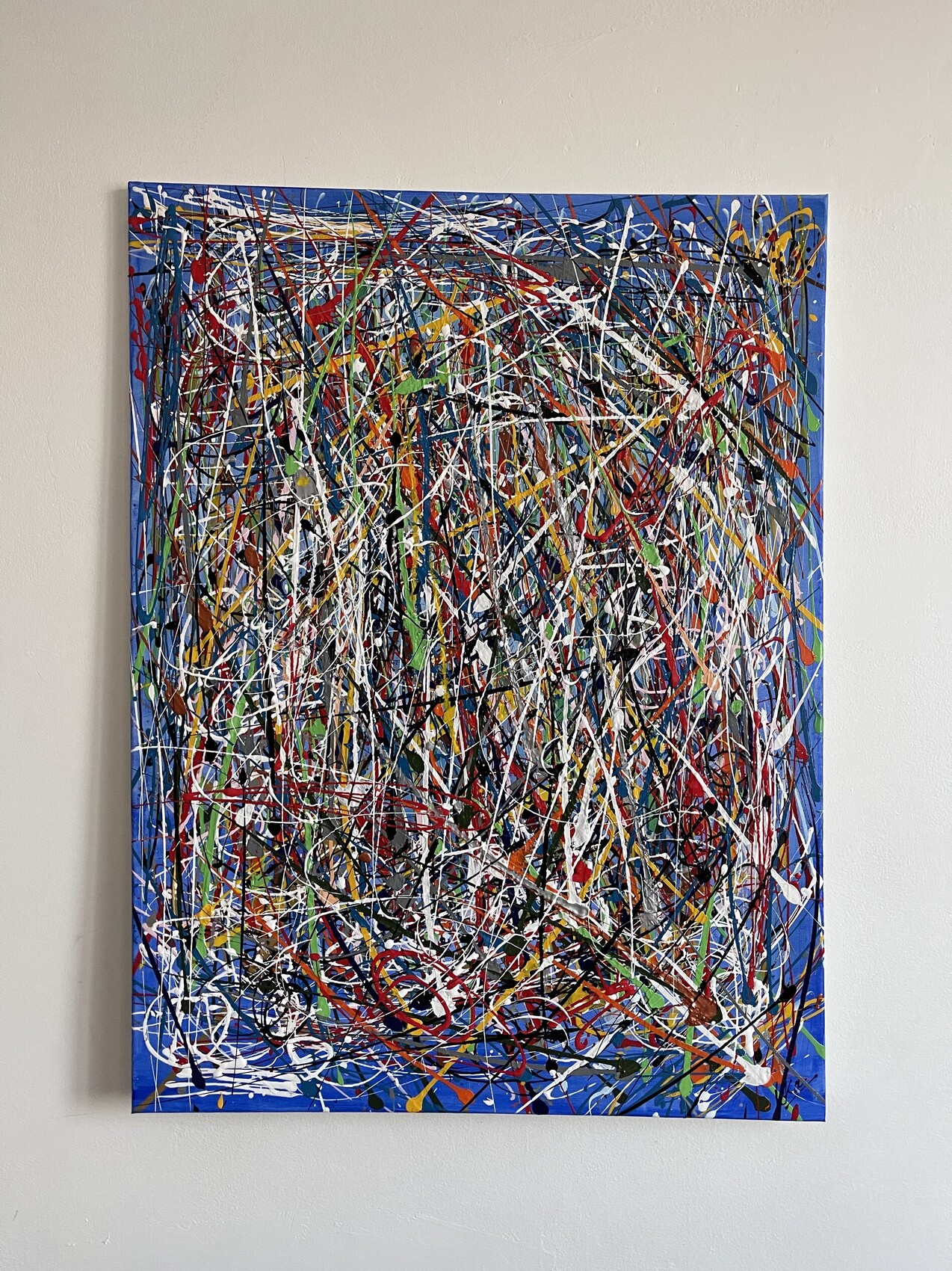 Peinture Head over heels