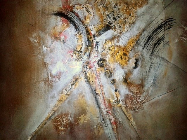 Peinture Acrobate (détail)