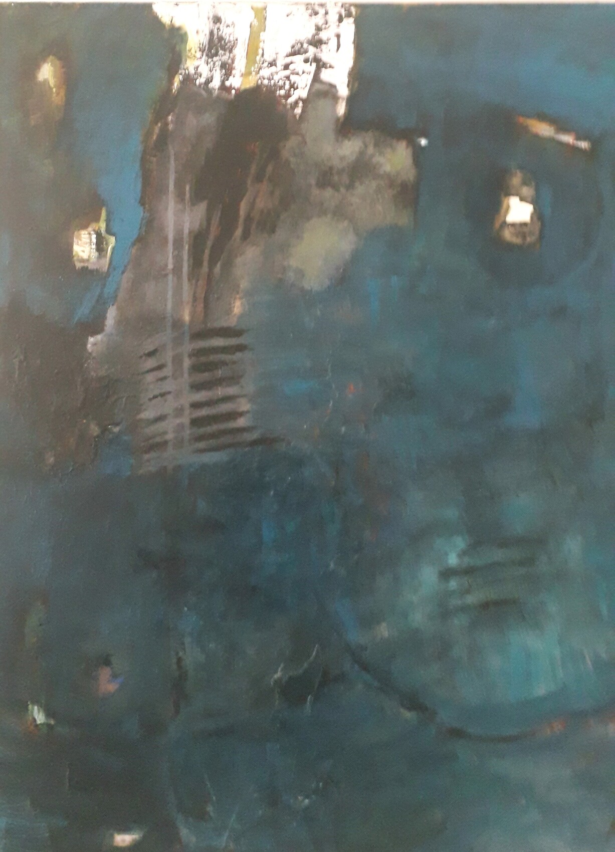 Peinture regard.éclairé et les "je sais bien mais quand même"