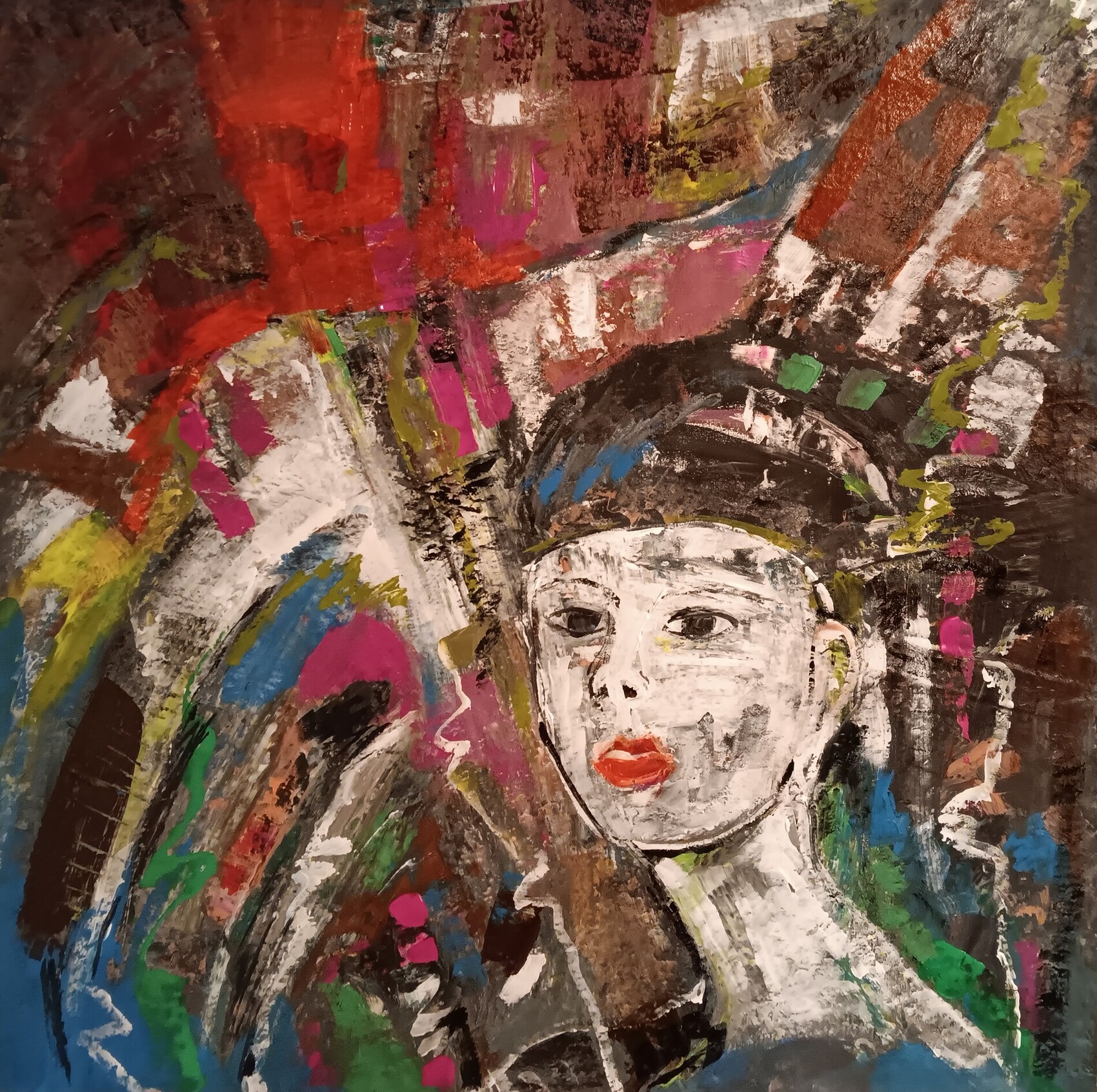 Peinture Lost in thoughts