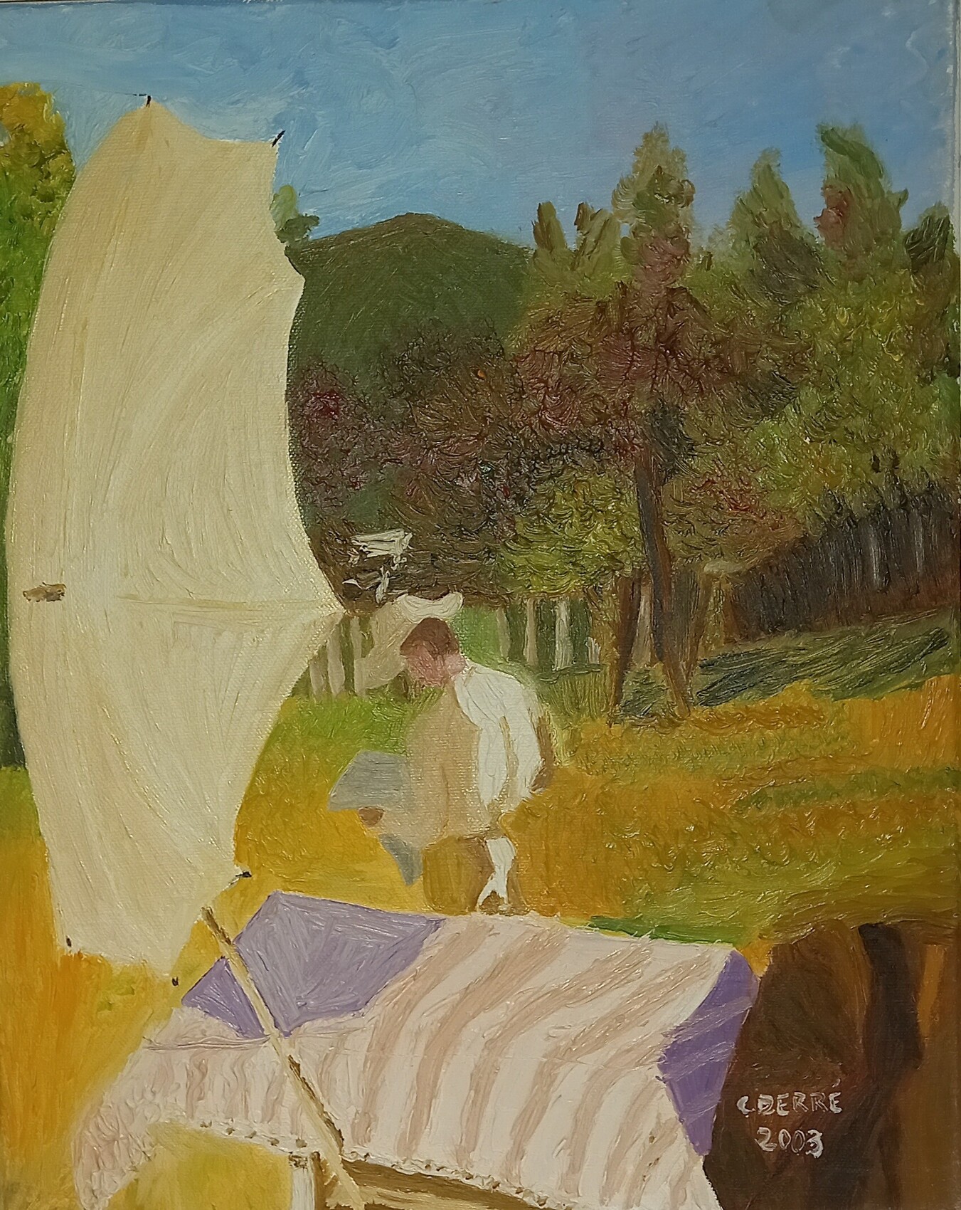 Peinture LE PARASOL