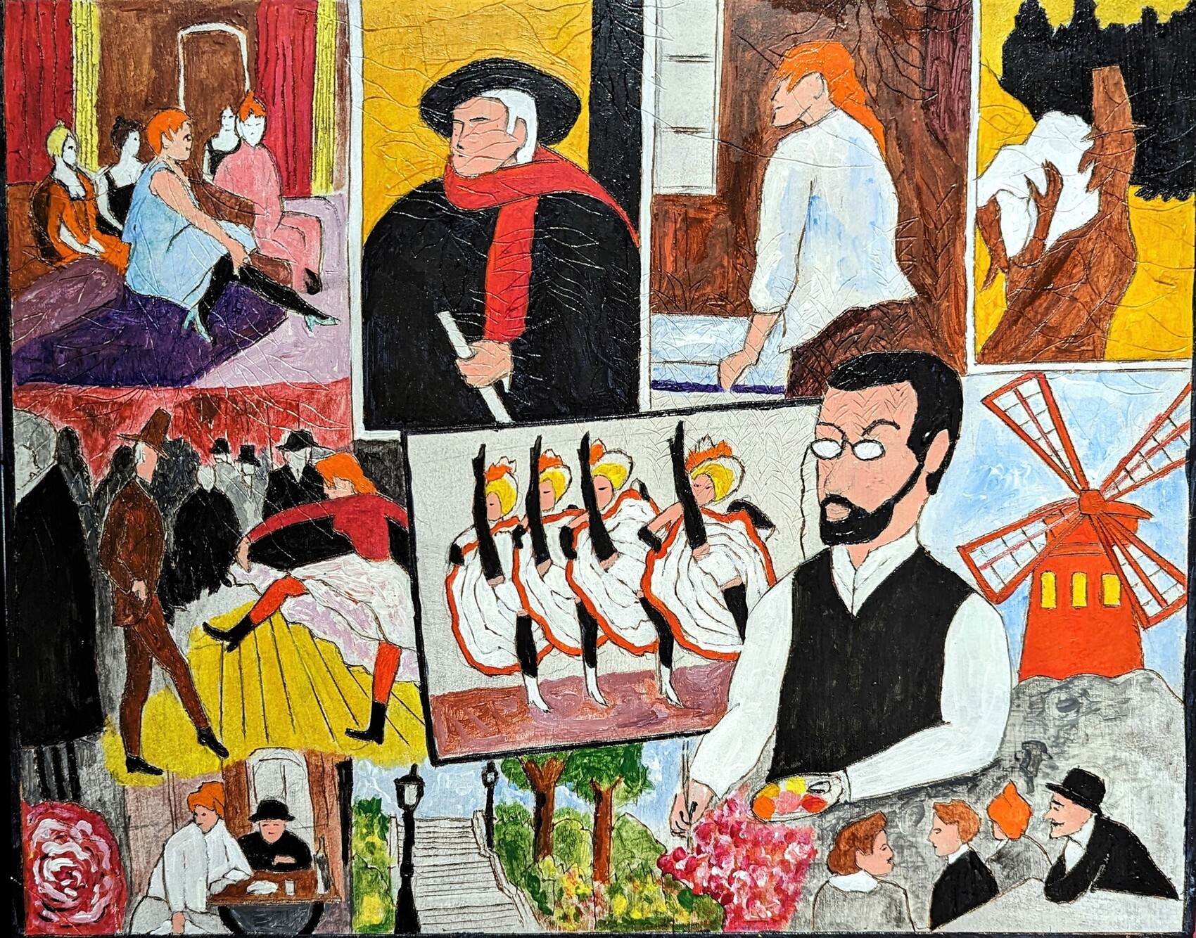 Peinture Toulouse Lautrec