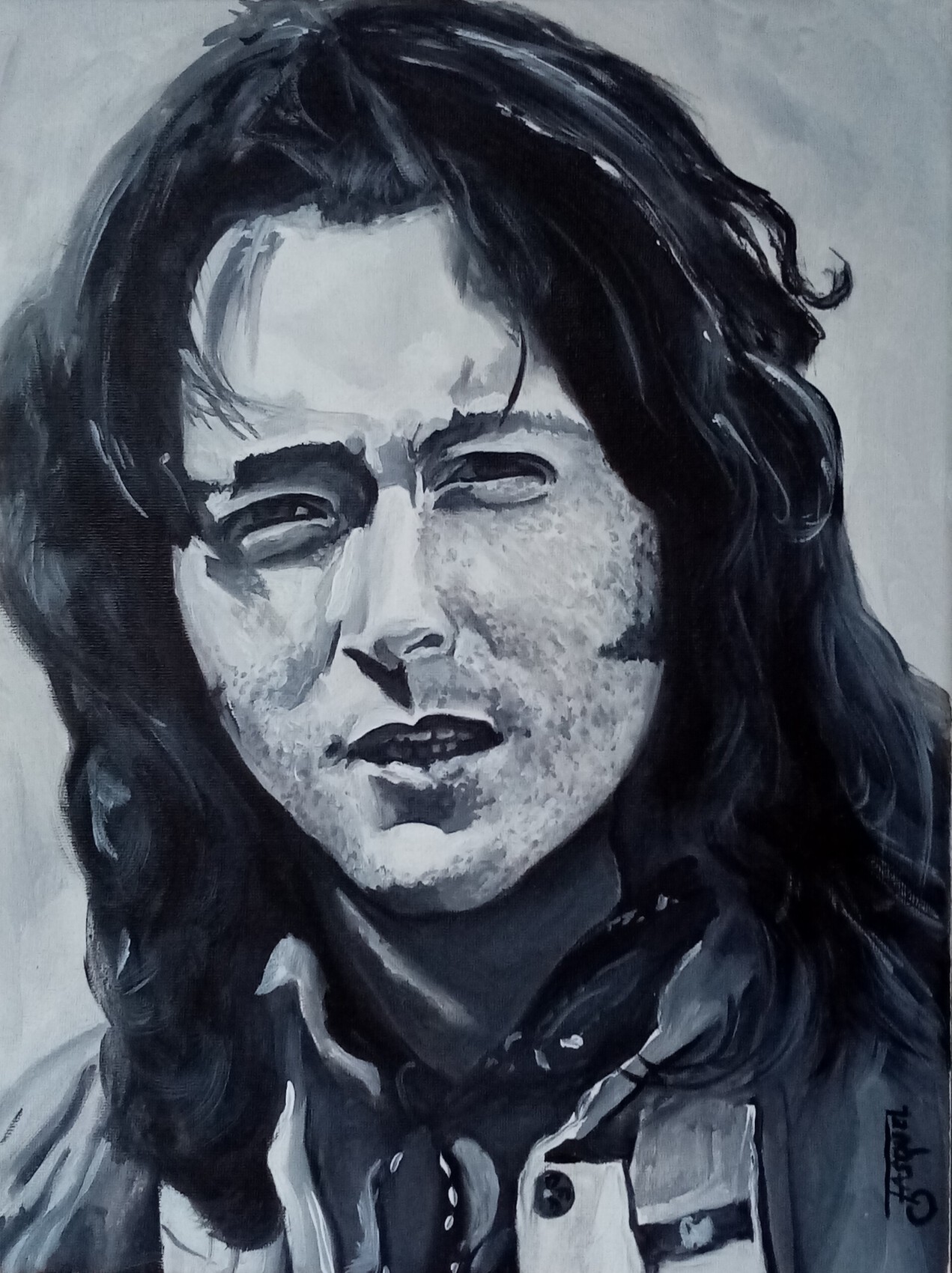 Peinture Rory GALLAGHER