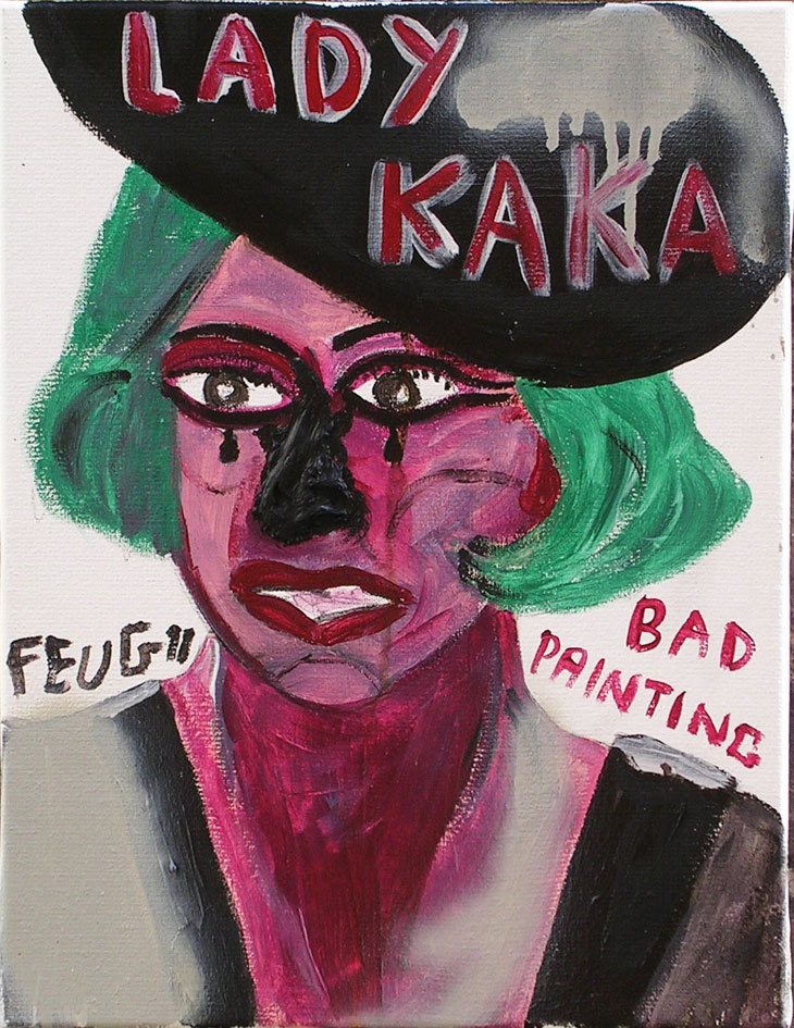 Peinture lady kaka