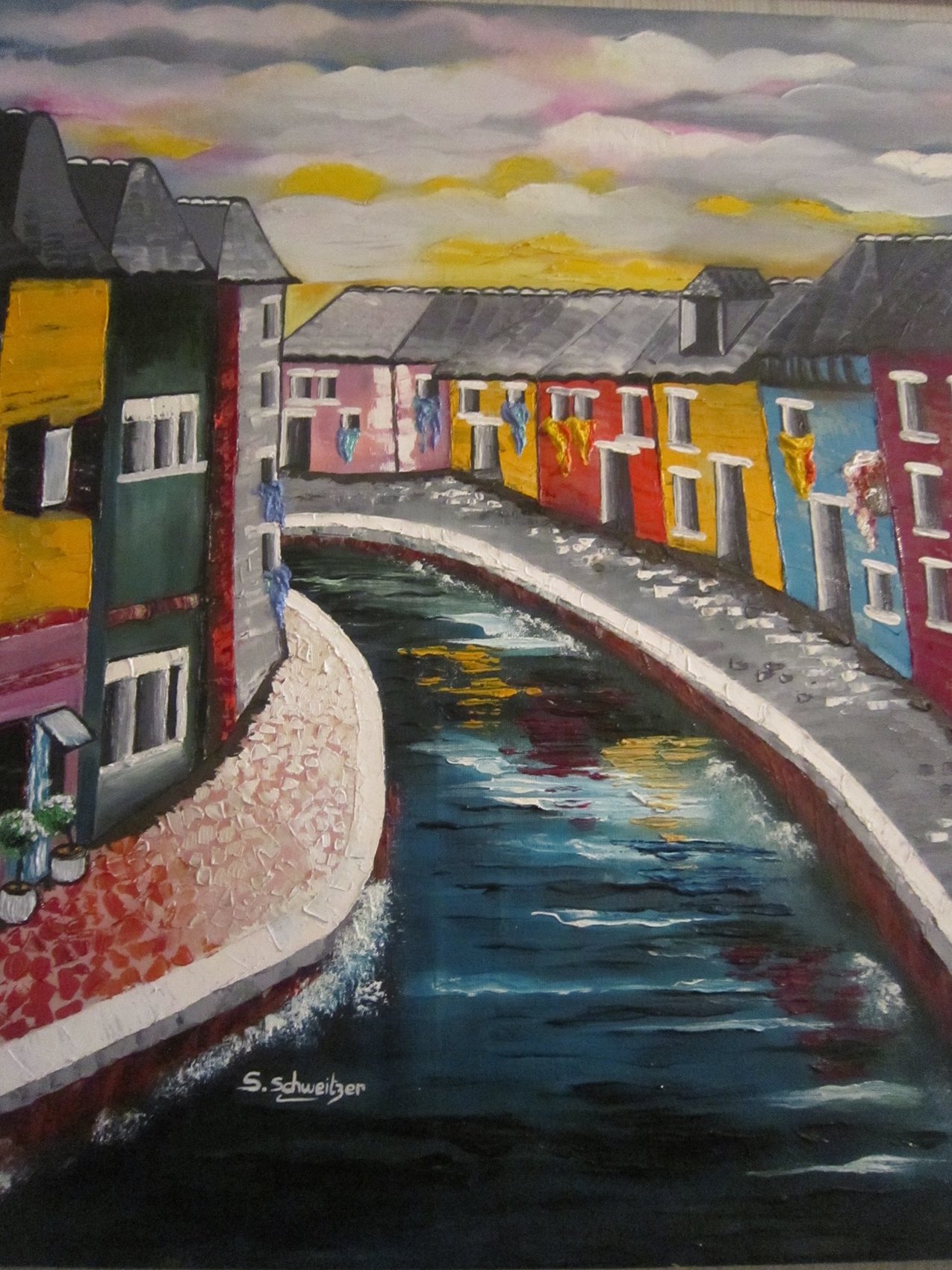 Peinture La rivière