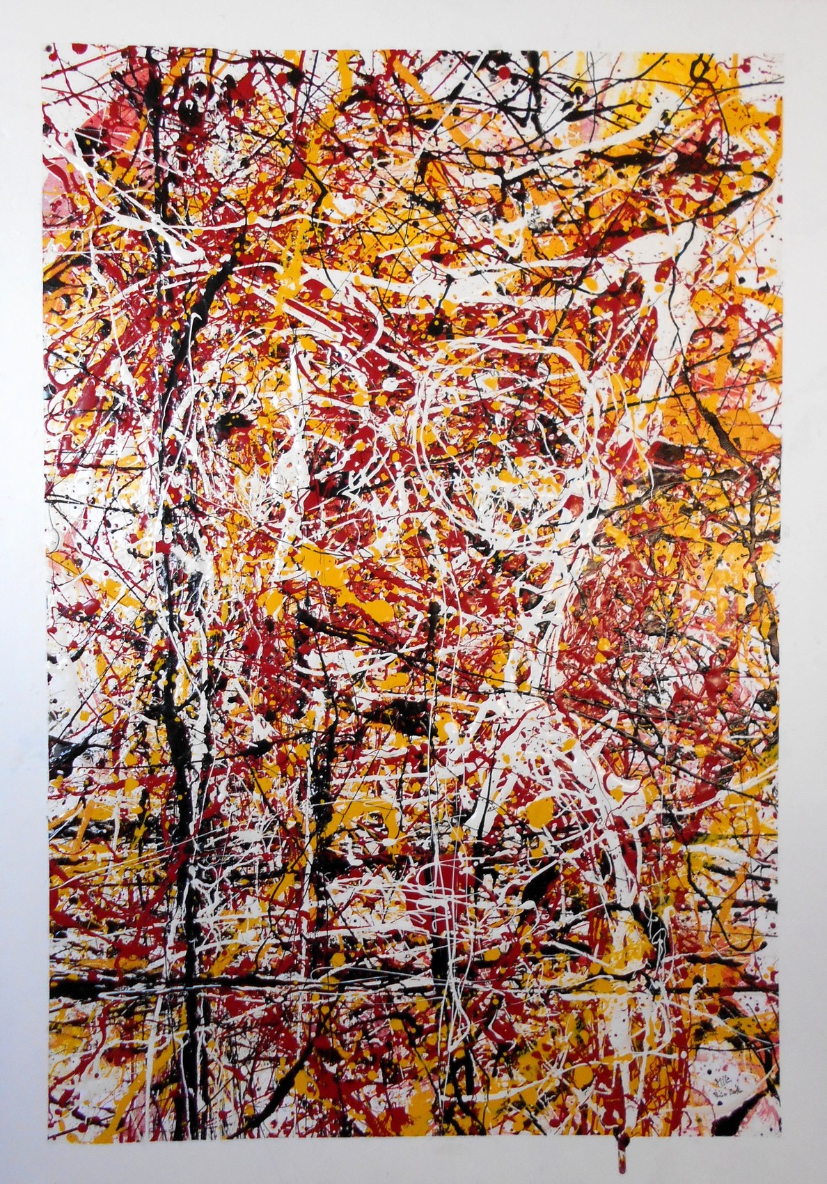 Peinture à thème : Corps abstrait