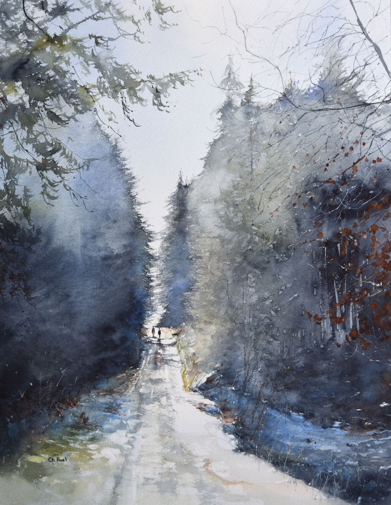 Peinture Ecouves au environ des Quatre Arpents