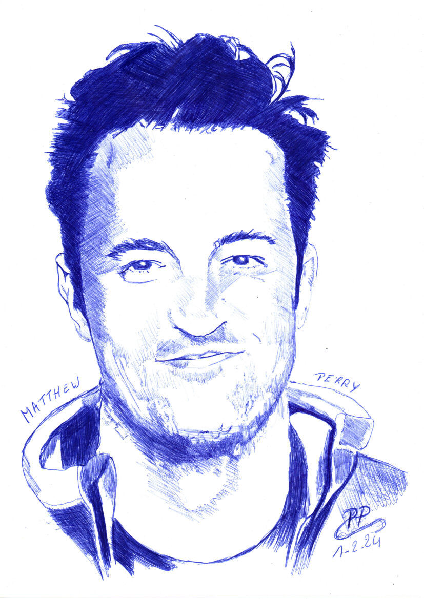 Dessin Matthew Perry