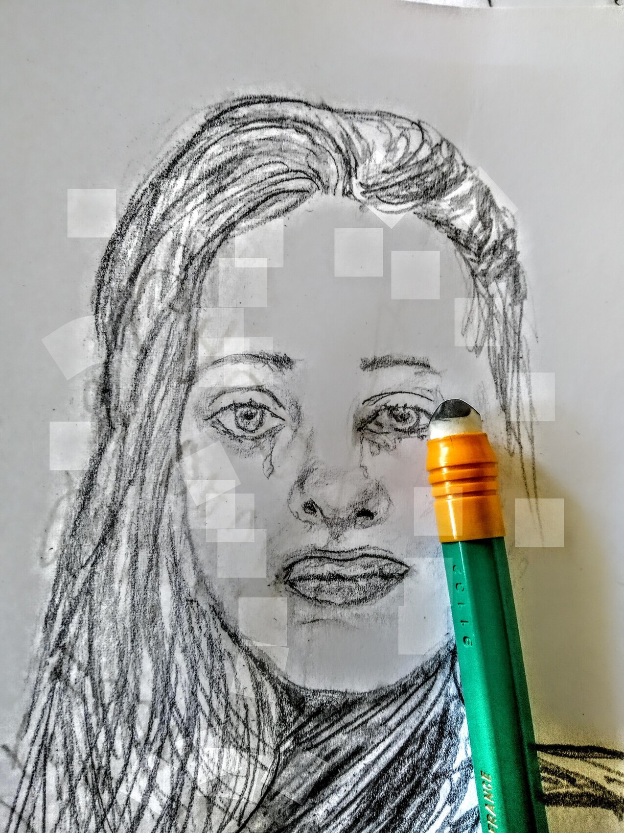 Dessin Chagrin d'amour