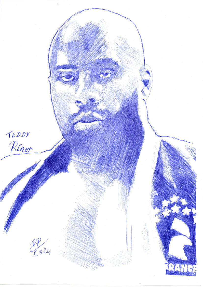 Dessin Teddy Riner
