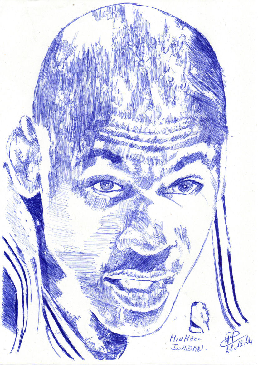 Dessin Michael Jordan