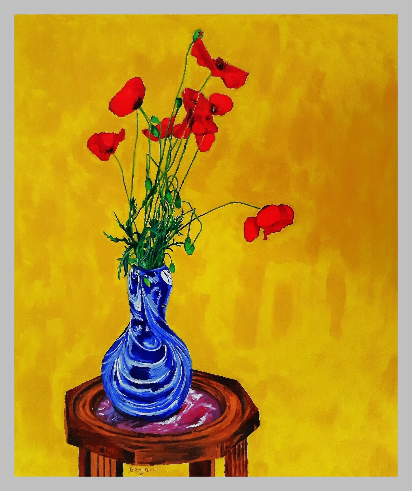 Peinture Les coquelicots