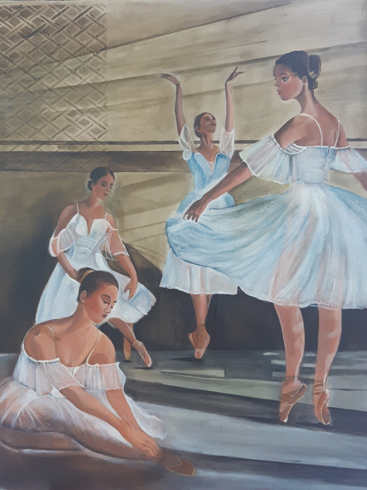 Peinture Les danseuses