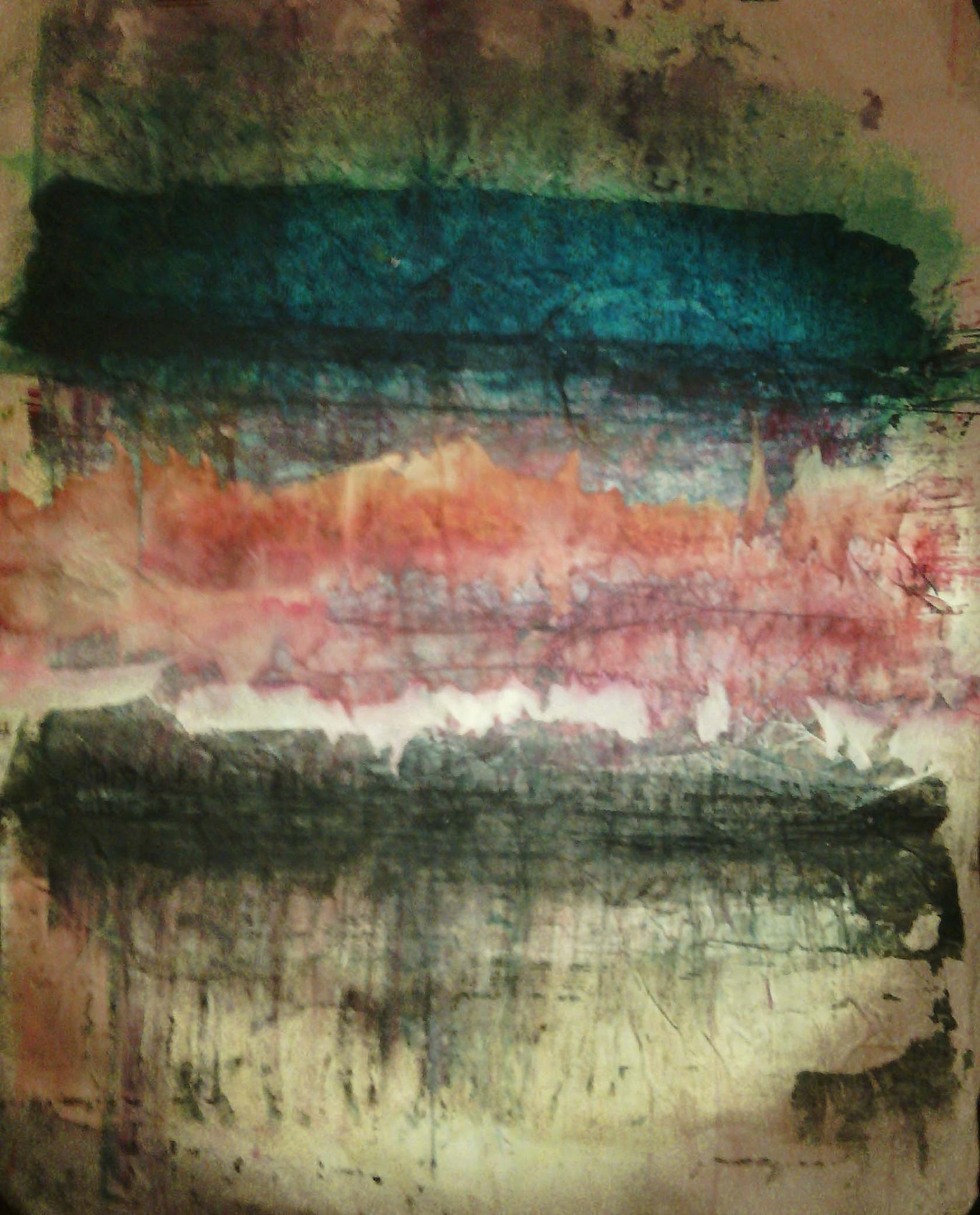 Peinture décrépitude