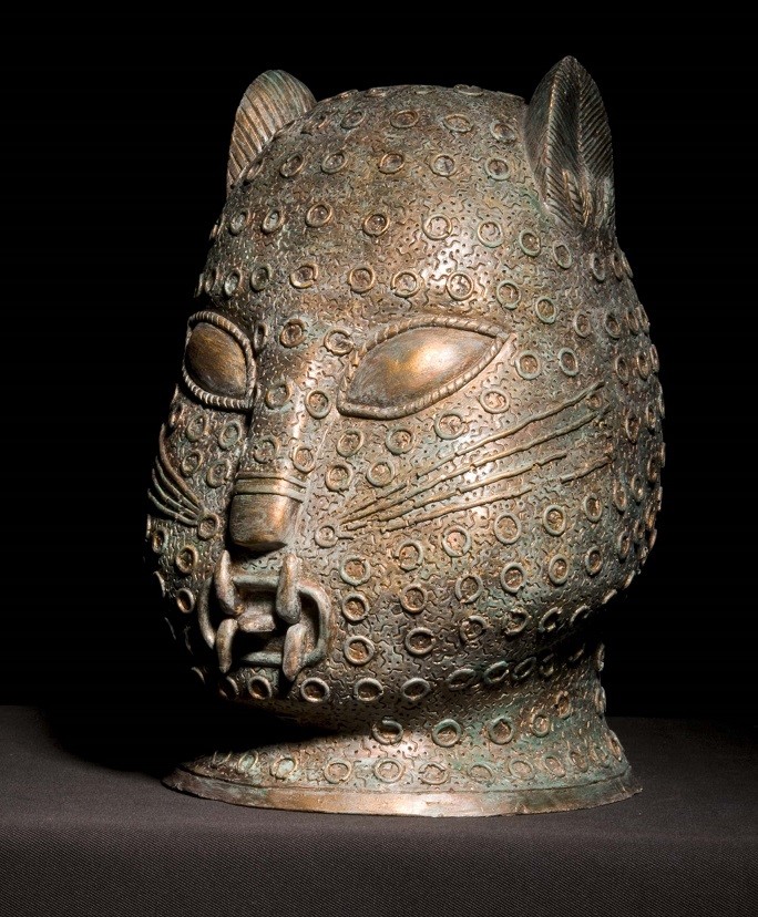 Sculpture LEOPARD DU BENIN