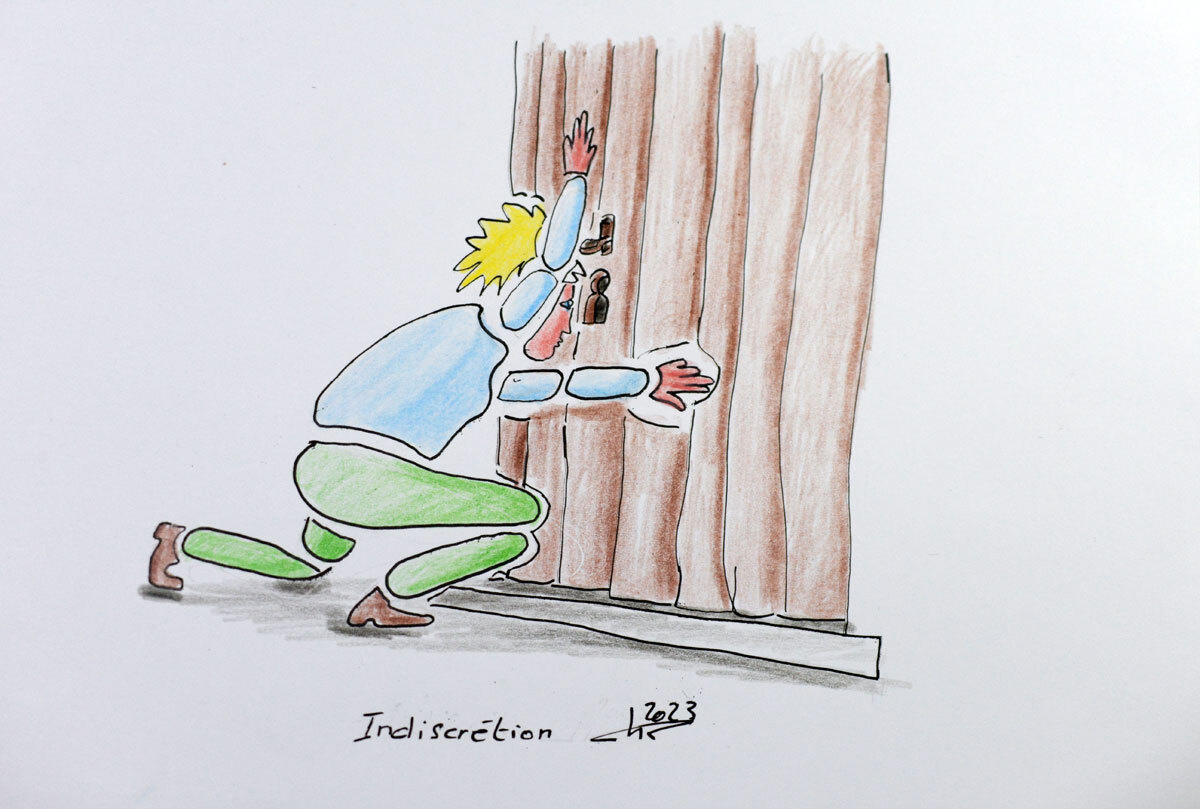 Dessin Indiscrétion