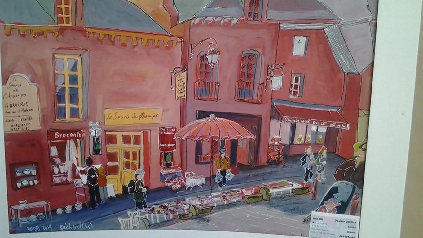 Peinture Bazouges la Pérouse