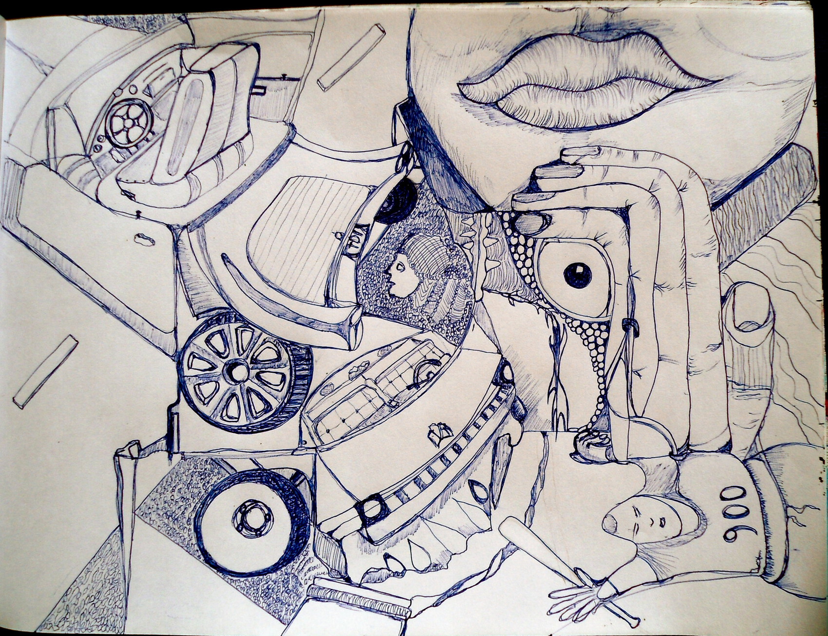 Dessin impro souvenirs