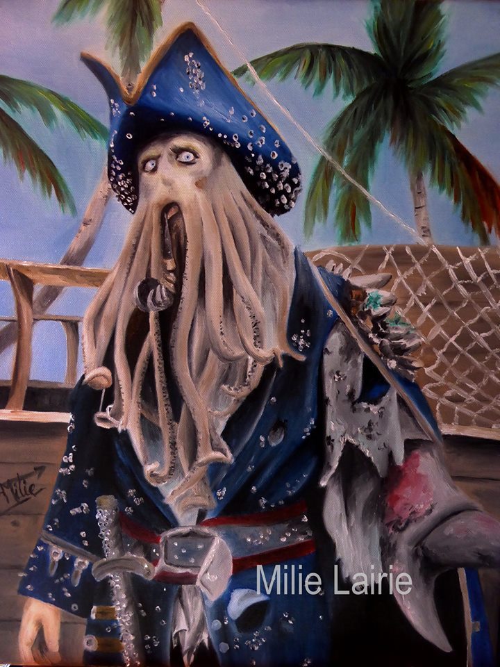Peinture Davy Jones