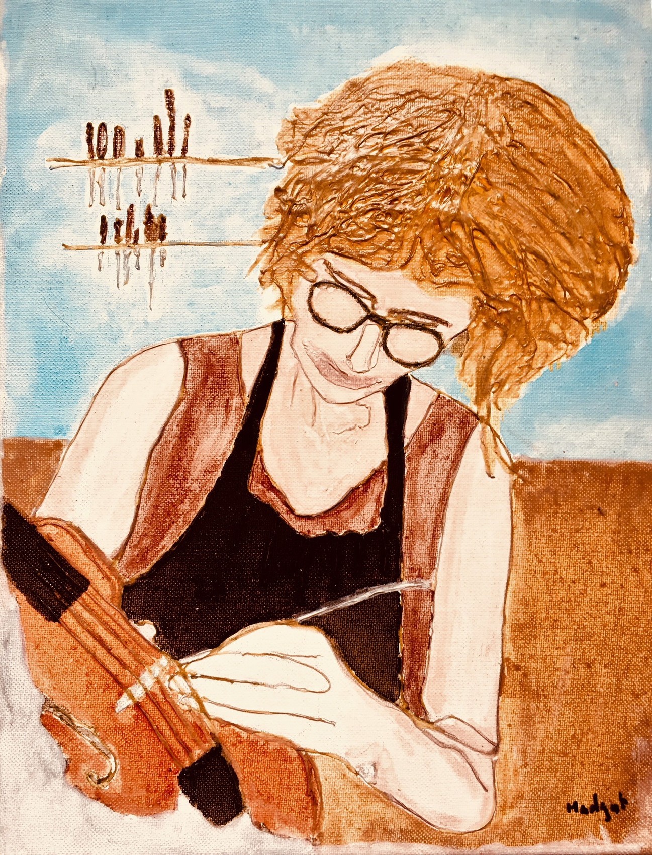 Peinture Claire règle l'âme du Quinton