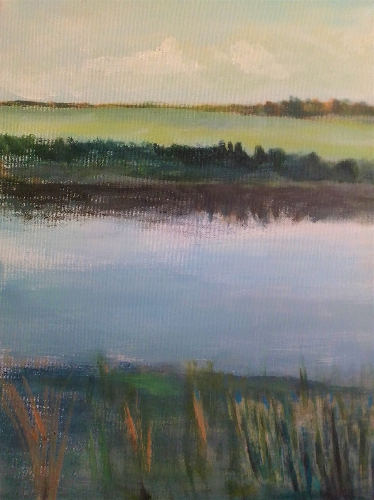 Peinture La rivière