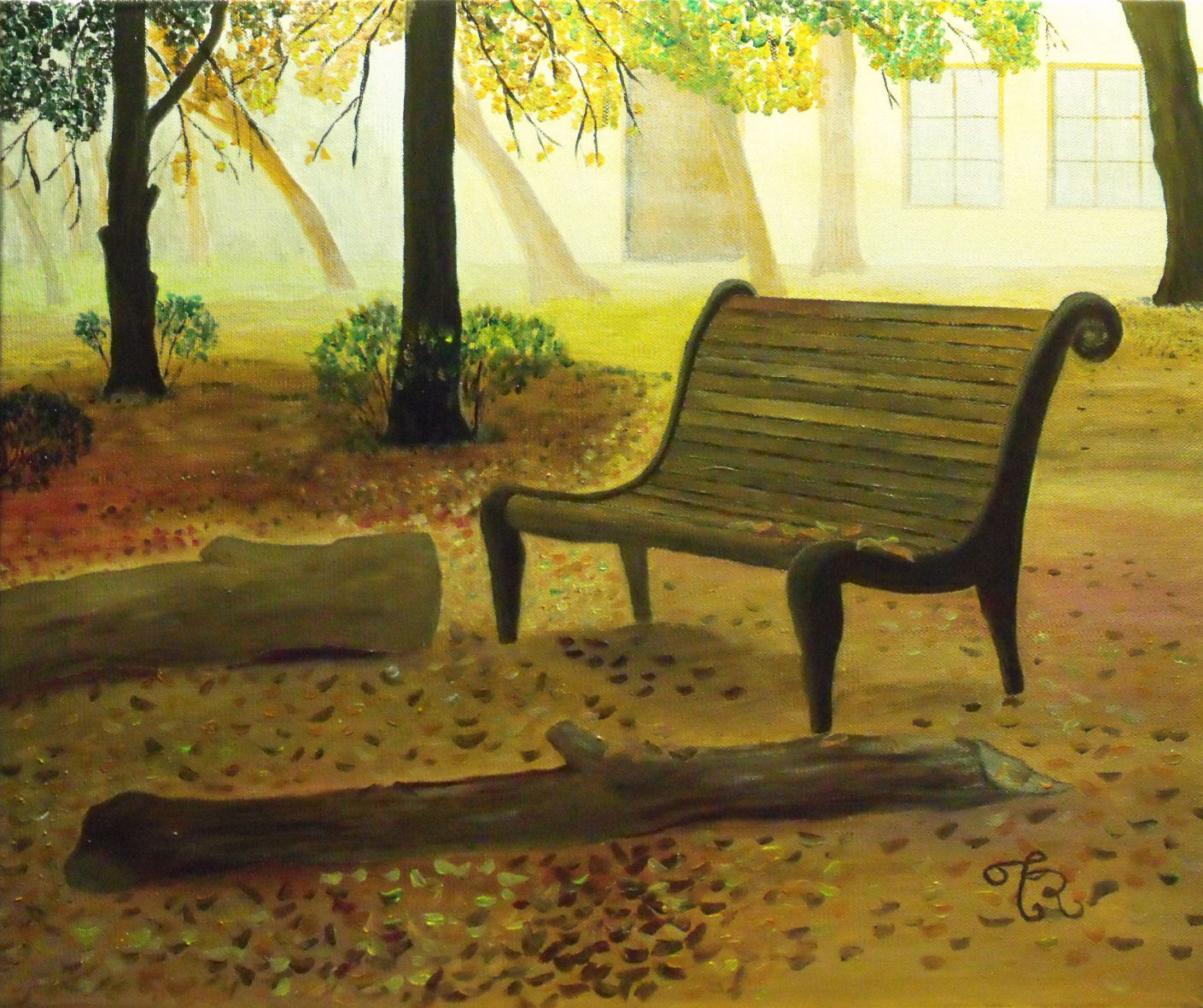 Peinture le banc