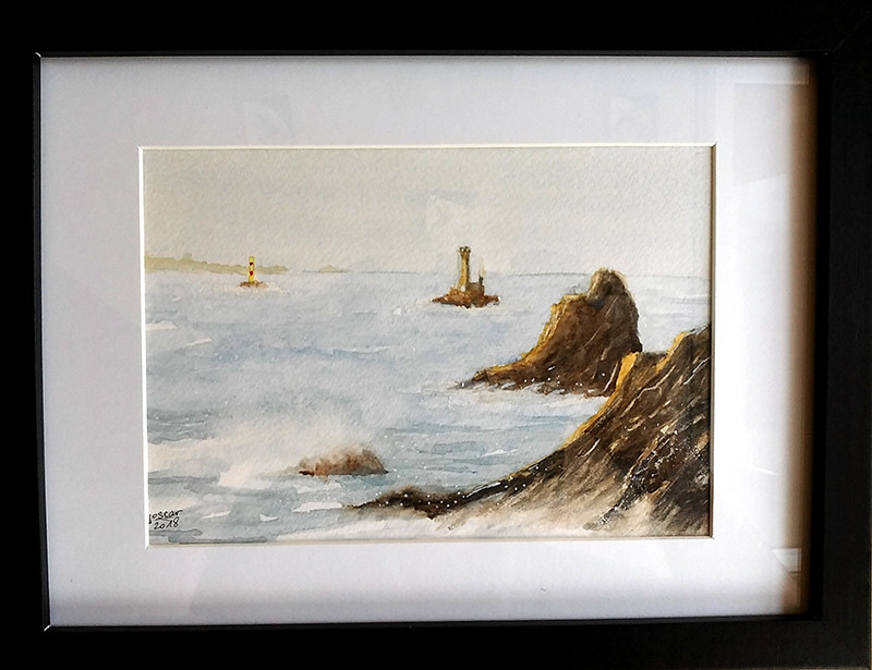 Peinture La pointe du Raz