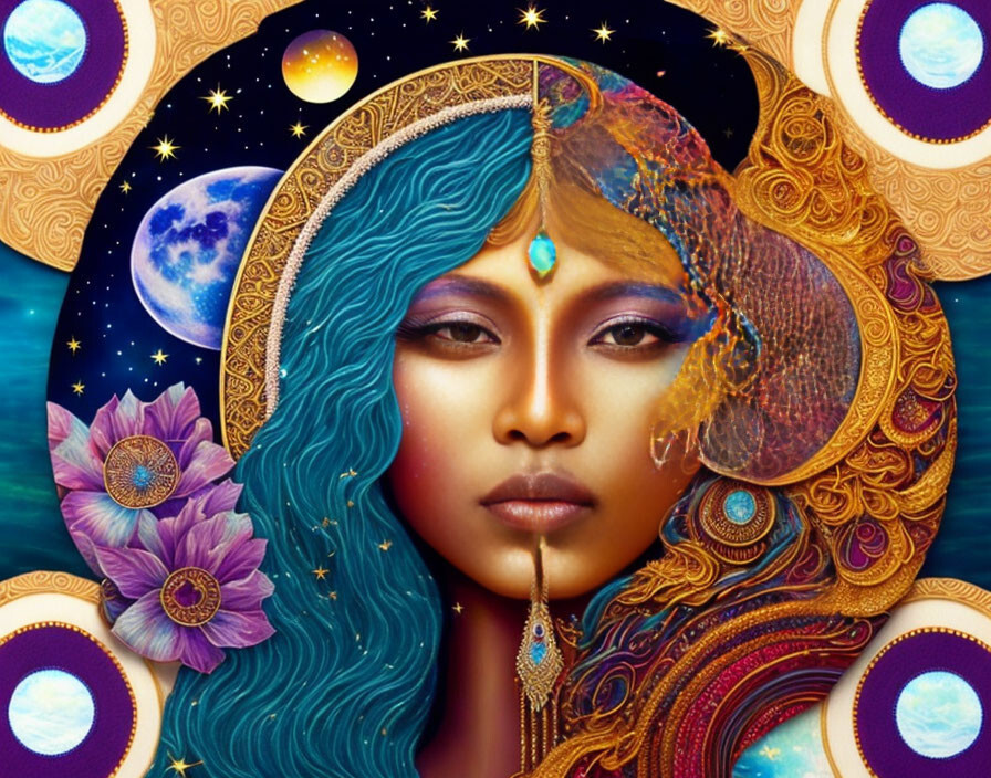 Autre Zodiac ;sun and moon