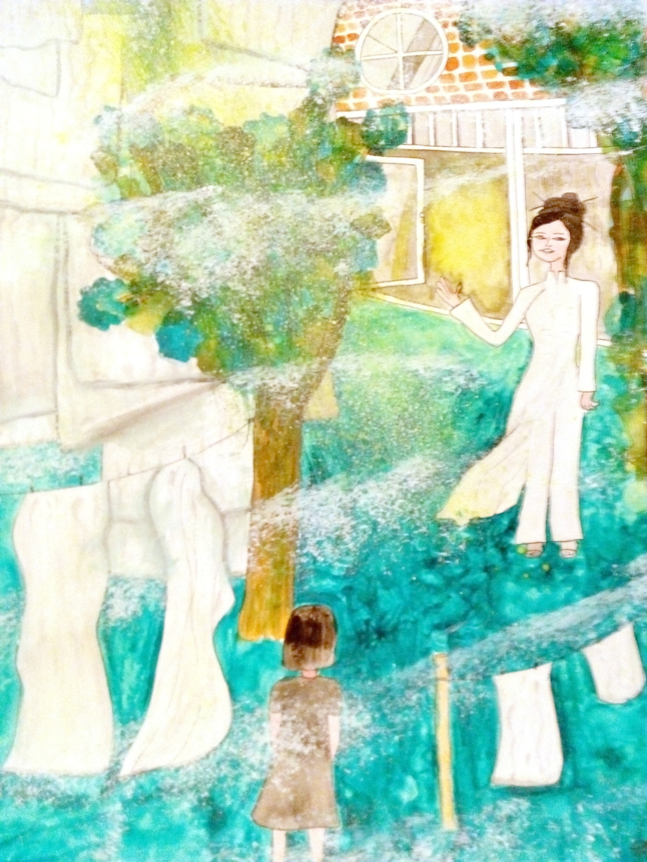 Peinture Rêve d'enfant