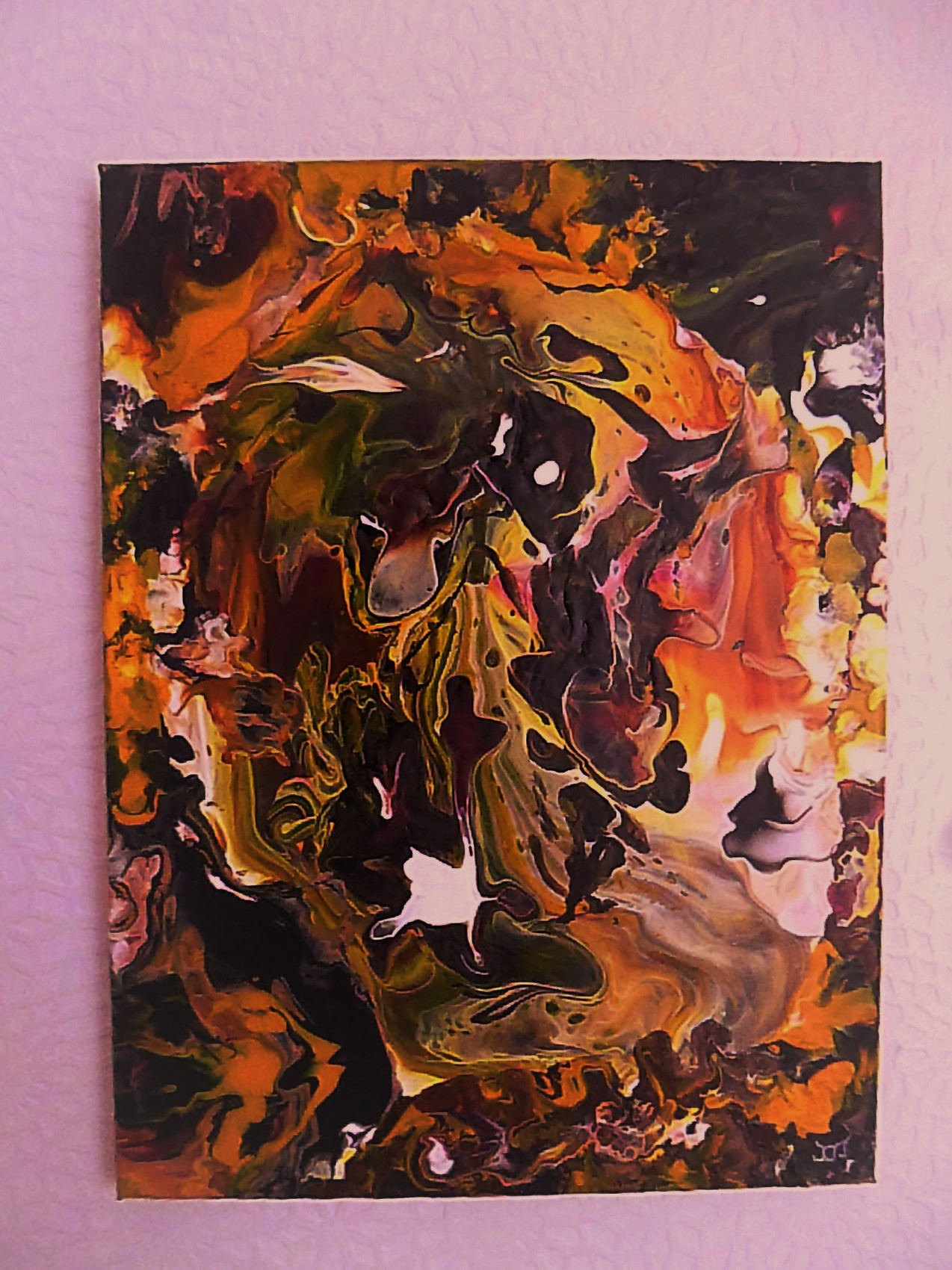 Peinture "CACHE-cache