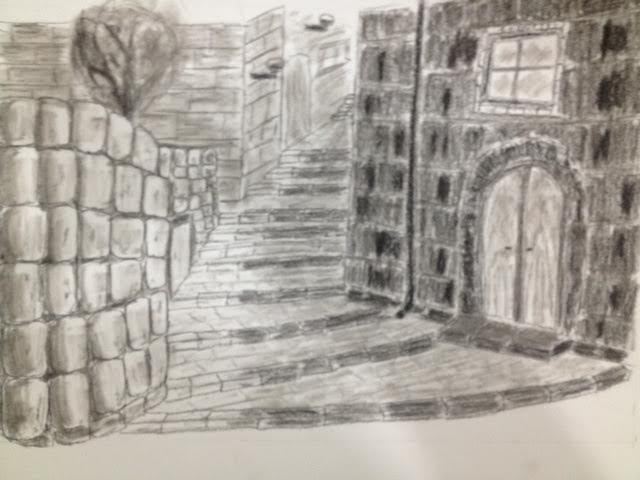 Dessin Ruelle de Yaffo